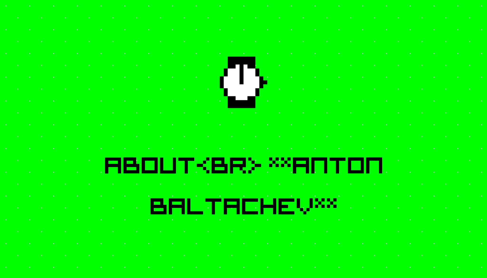 About Anton Baltachev on HackerNoon